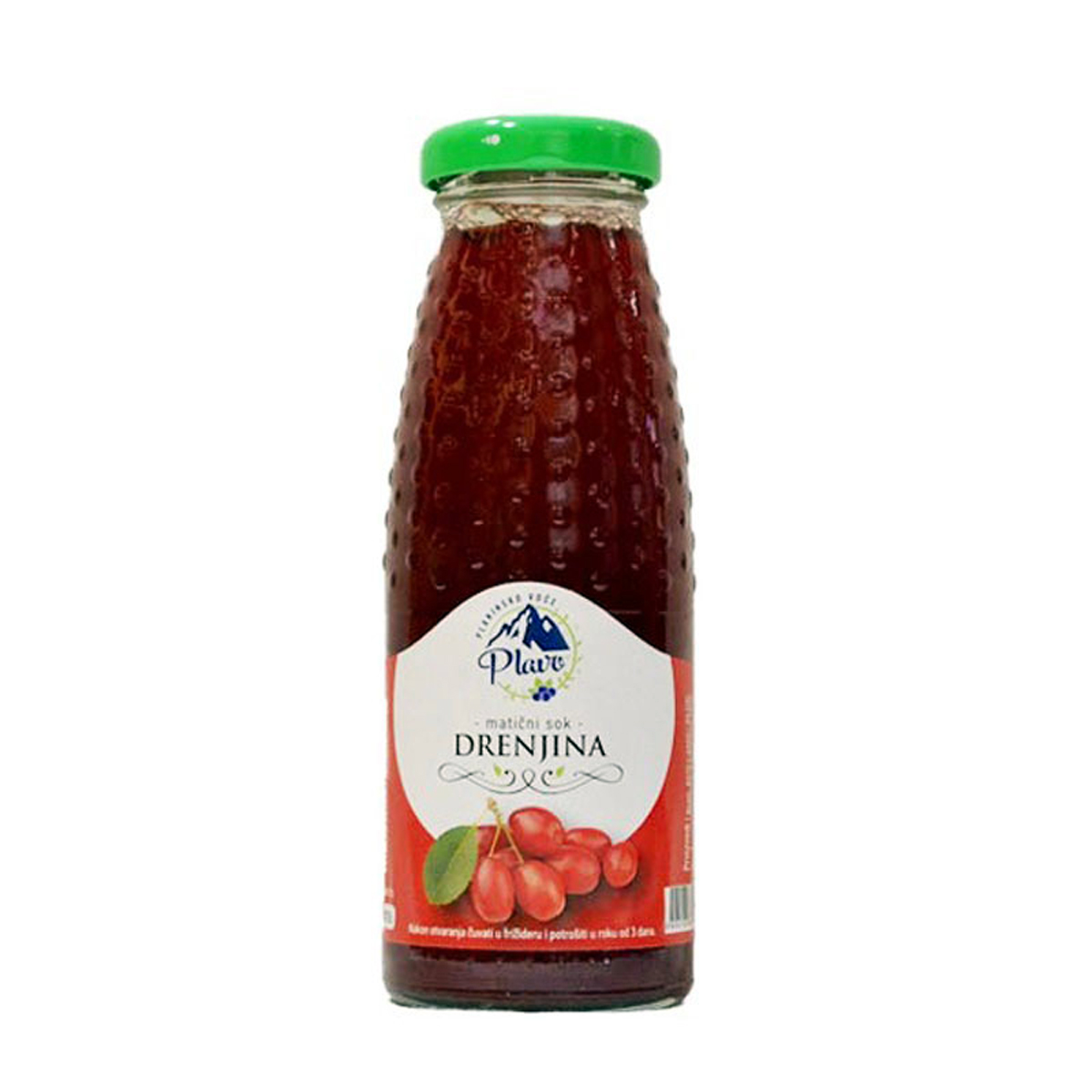 Matični sok drenjina 200 ml 1111111111164 | Naturehub - prodavnica prirode