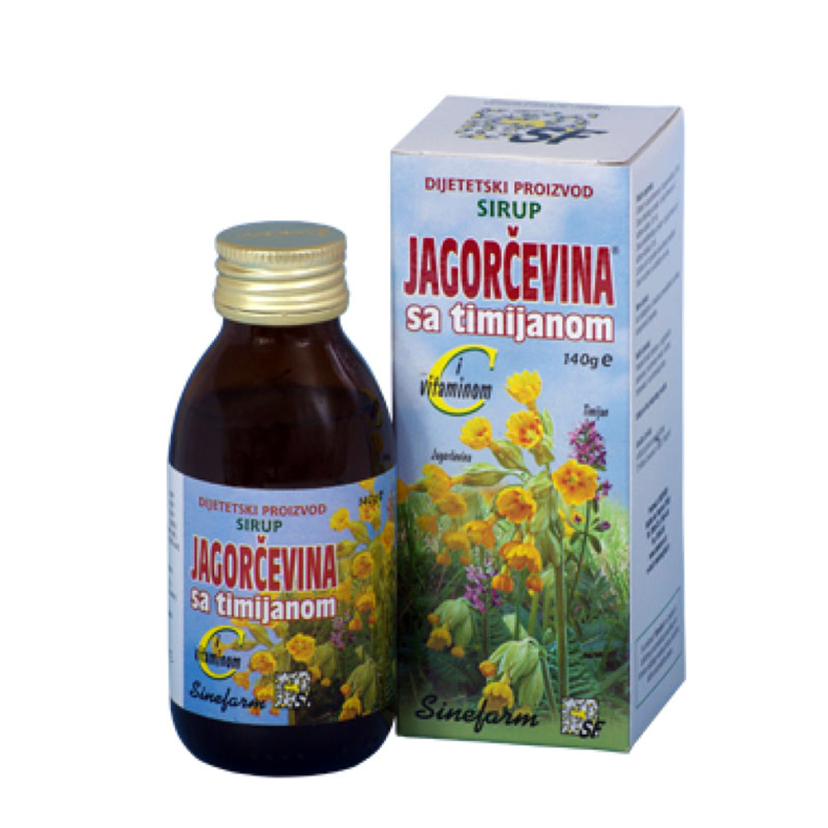 Sirup jagorčevine sa timijanom 140g 1111111111200 | Naturehub ...