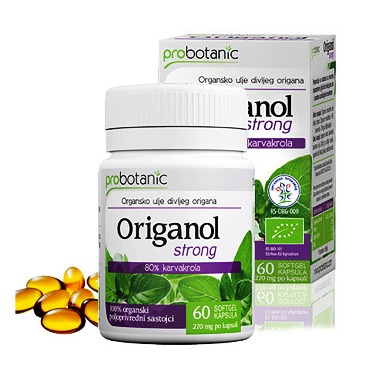 Origanol strong, organsko ulje divljeg origana, 60 cps 1111111111415 | Naturehub - prodavnica ...