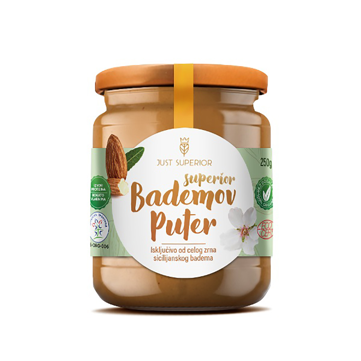 Organski bademov puter, 250g 1111111111487 | Naturehub - prodavnica prirode