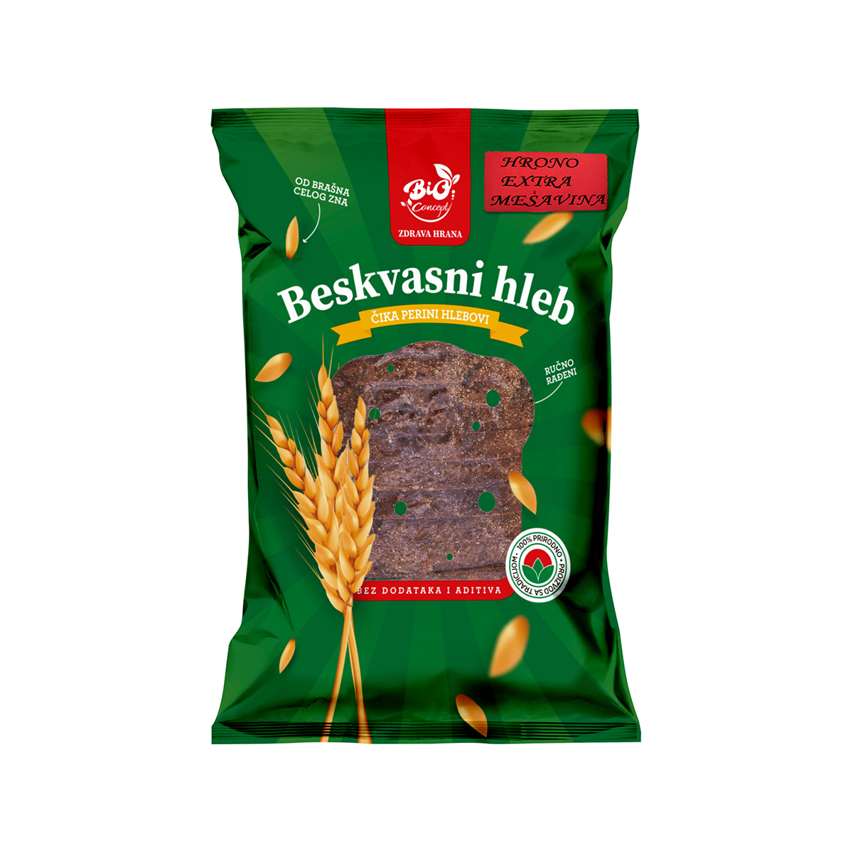 beskvasni hrono hleb za osobe na dijeti | Naturehub - prodavnica prirode