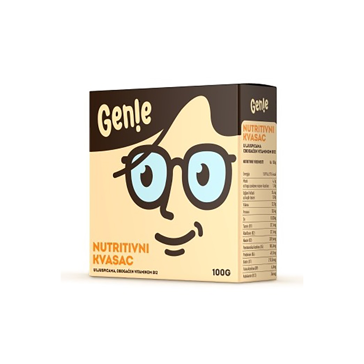 Genie nutritivni kvasac, 100g 1111111112101 | Naturehub - prodavnica prirode