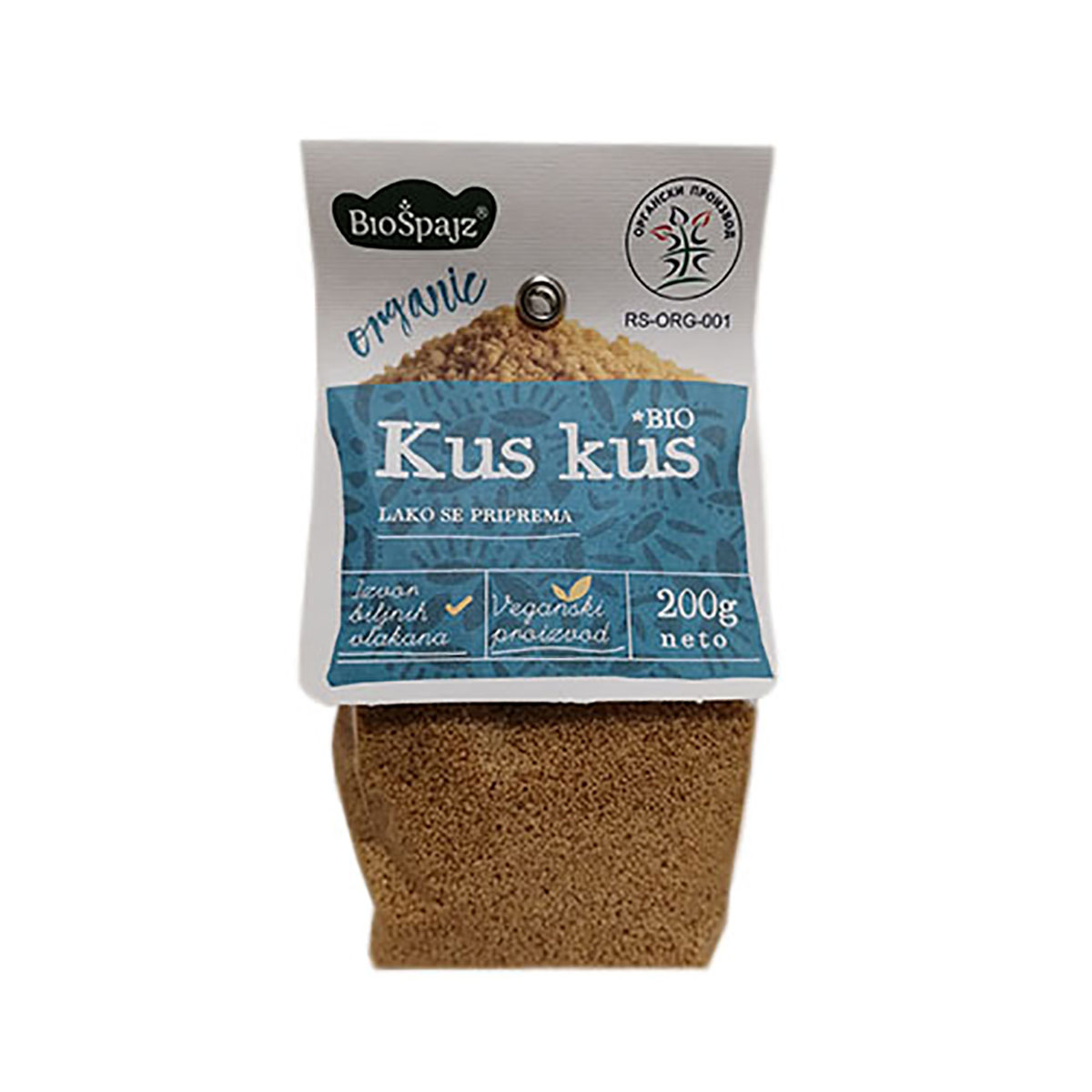 Organski kus kus Biošpajz, 200g 1111111112169 | Naturehub - prodavnica prirode