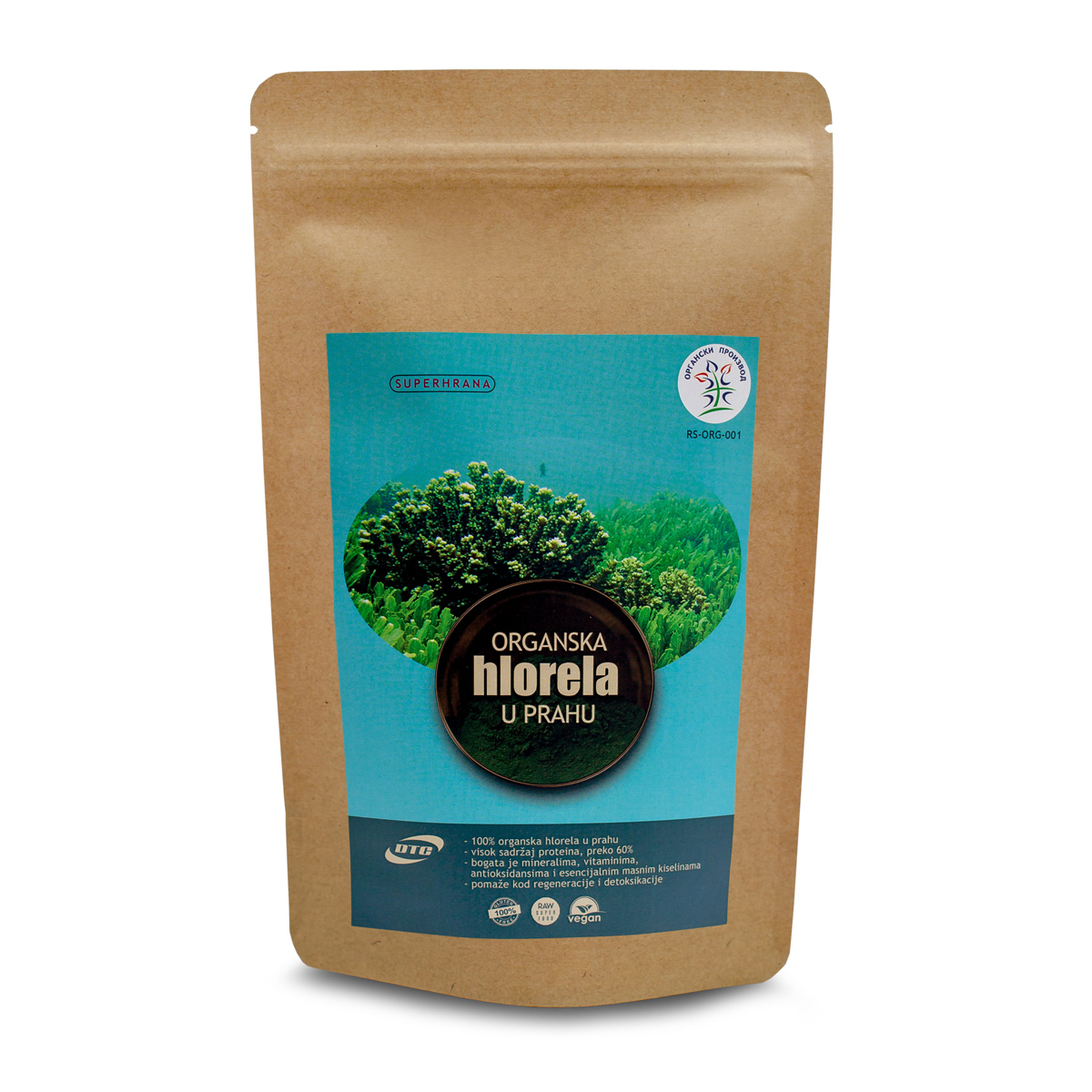 Organska hlorela u prahu 100g 8606108318058 | Naturehub - prodavnica prirode