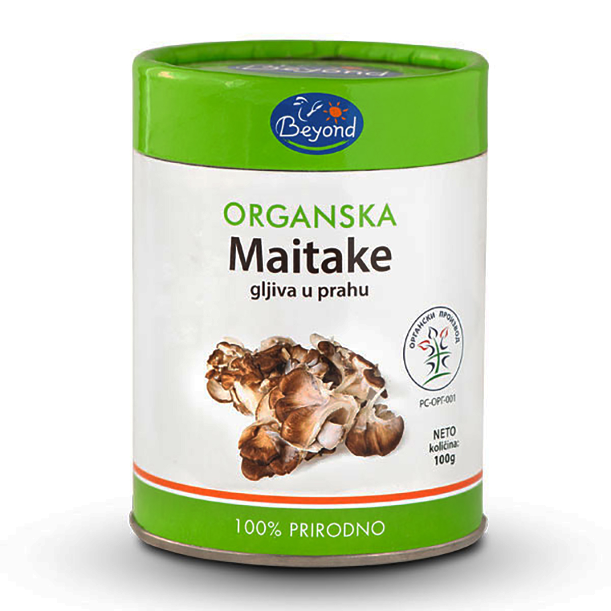 Organska maitake gljiva u prahu, 100g 8606108844755 | Naturehub - prodavnica prirode