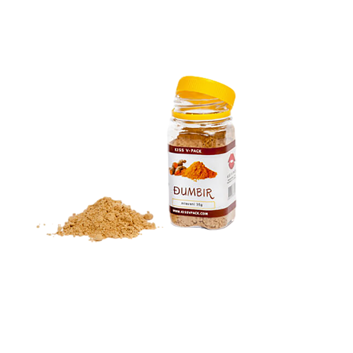 Đumbir u prahu KVP, 35g 8606108886069 | Naturehub - prodavnica prirode