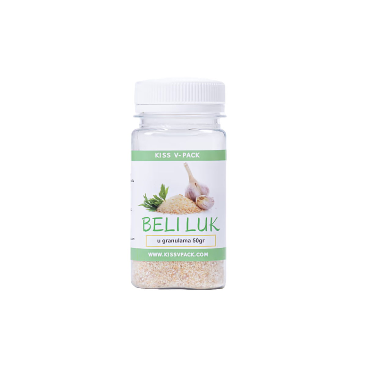 Beli luk u granulama začin KVP, 50g 8606108886427 | Naturehub - prodavnica prirode