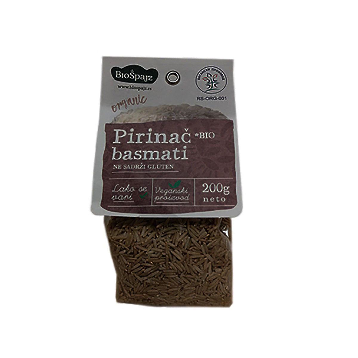 Basmati organski pirinač, Biošpajz 1111111111762 | Naturehub - prodavnica prirode