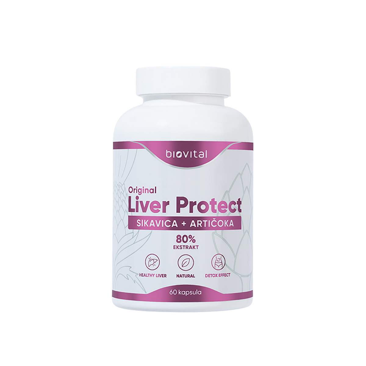 Original Liver Protect, 60 cps, Biovital 1111111112366 | Naturehub ...